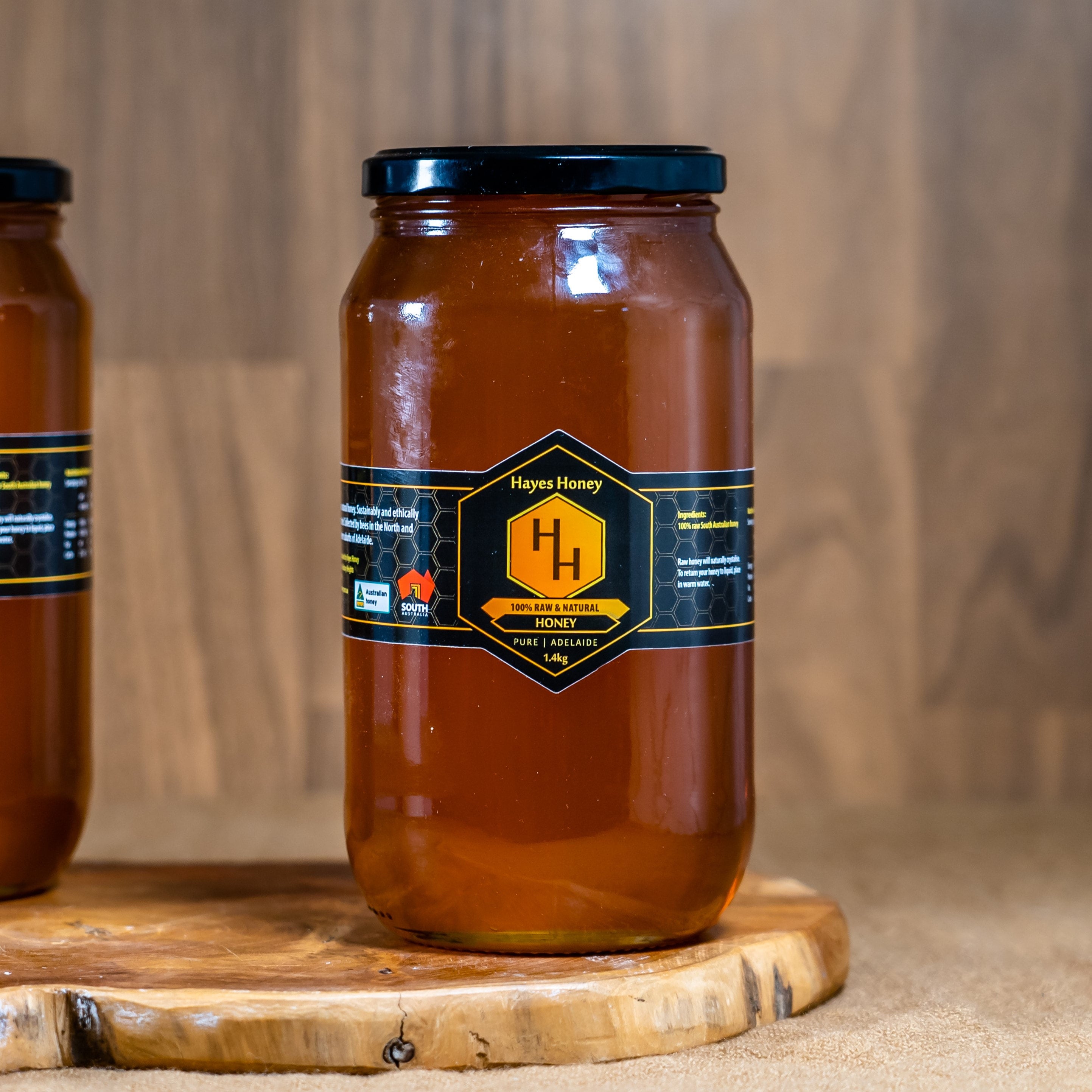 Honey - 1.4kg glass jar | Hayes Honey
